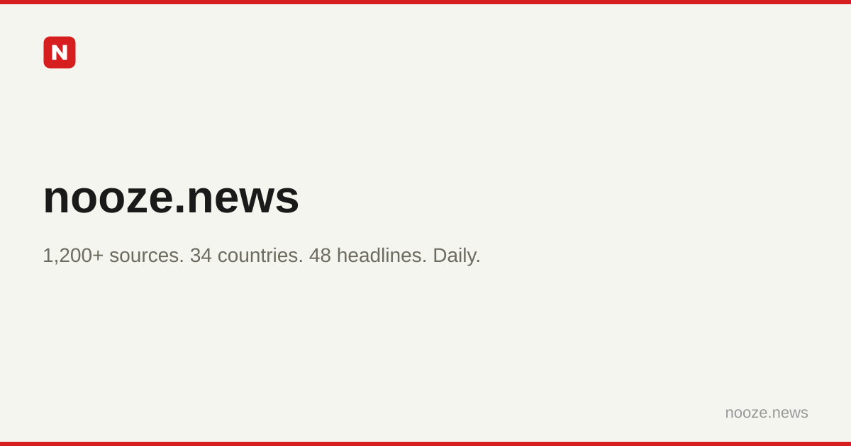 nooze.news - The broadest view of the news | nooze.news